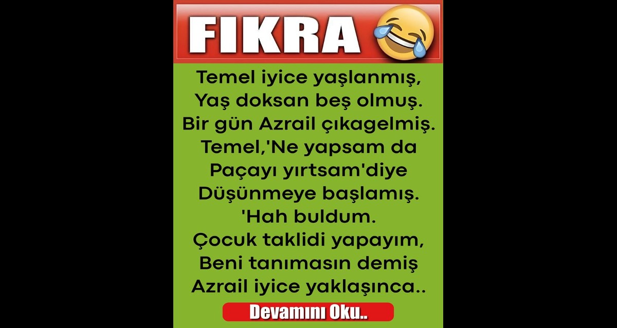 En İyi Temel Fıkrası