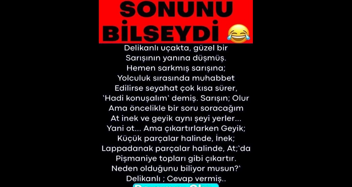 Delikanlı uçakta, güzel bir sarışının yanına düşmüş (De.vamı Yor'umda)