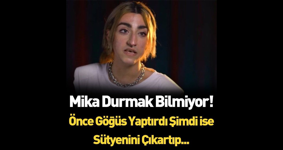Mika Raun'dan yeni bir rezillik! Estetik yaptırıp cinsiyet değiştiren ...