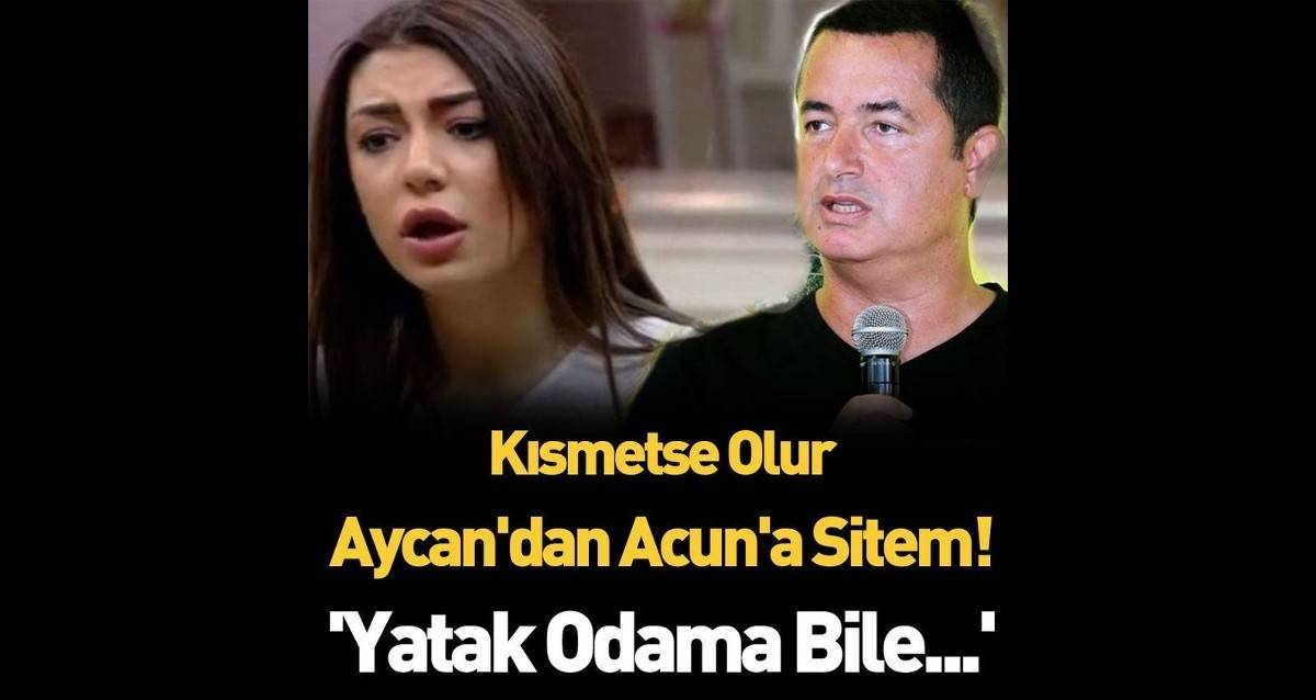 Aycan Varış Acun'a sitem etti! 'Yatak odama bile'